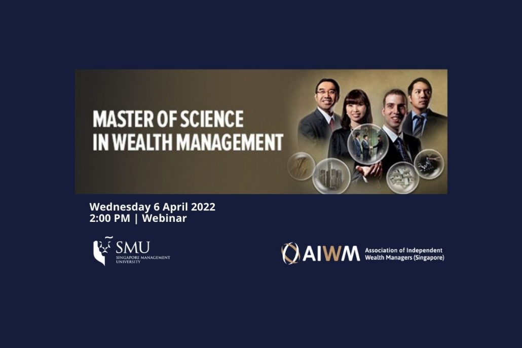 Master of Science in Wealth Management by SMU - Association of ...